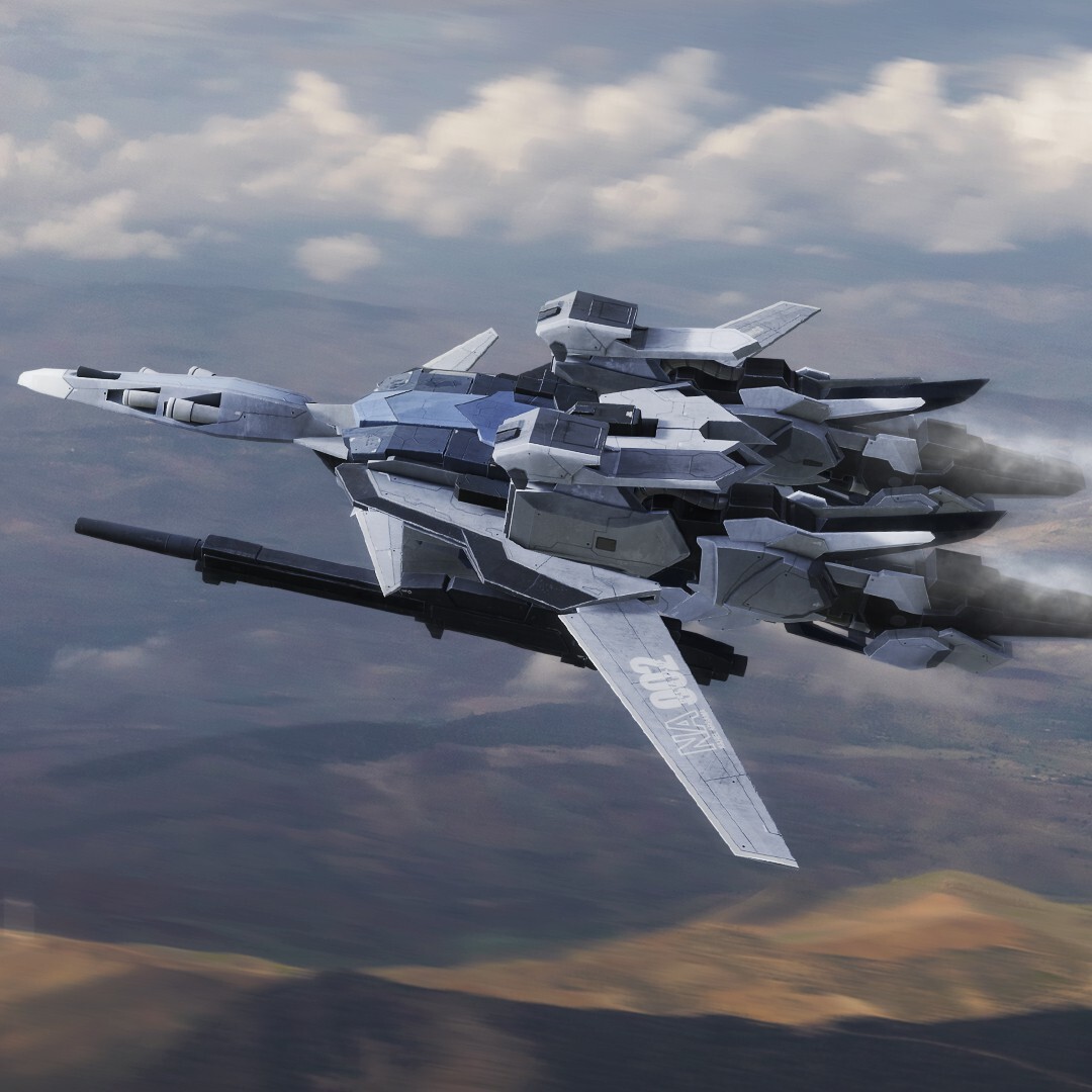 ArtStation - Delta Plus fighter plane