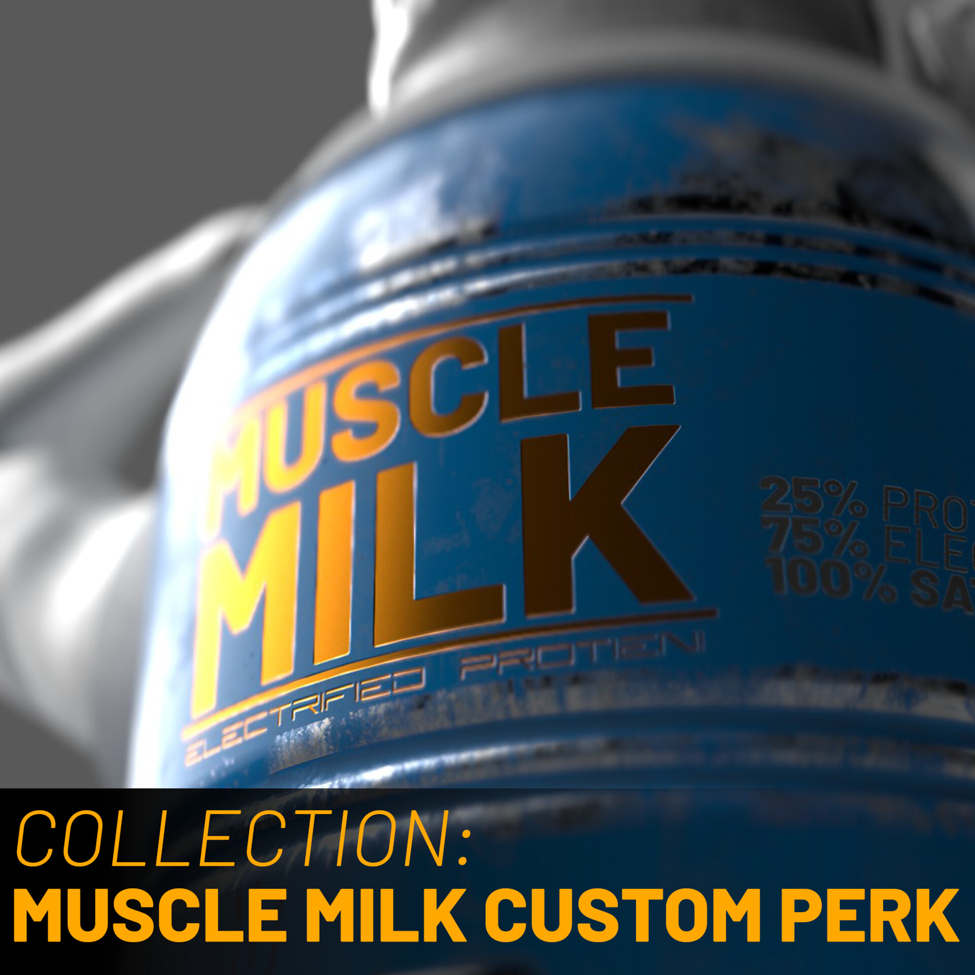 ArtStation - Black Ops 3 Custom Perk - Muscle Milk