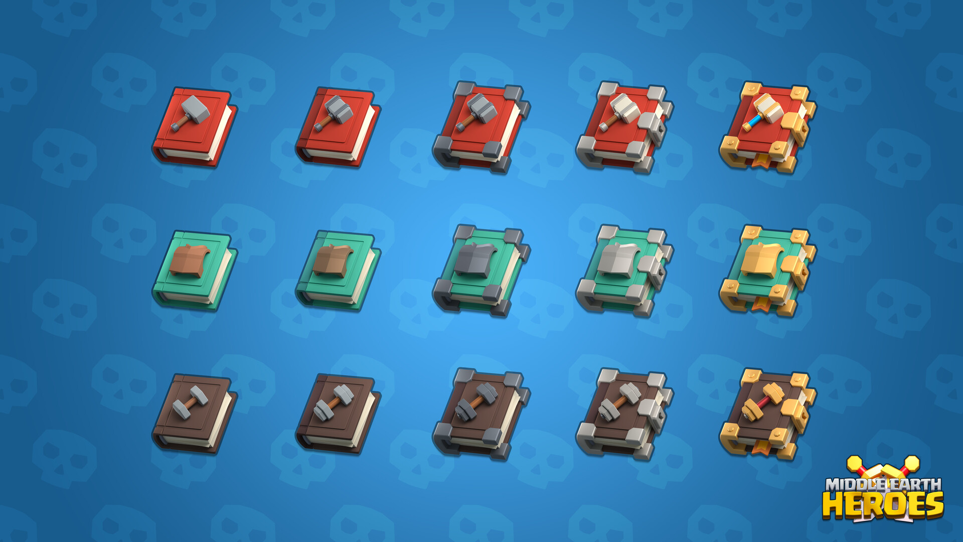 ArtStation - Stat book icon for Battle Faith: Heroes