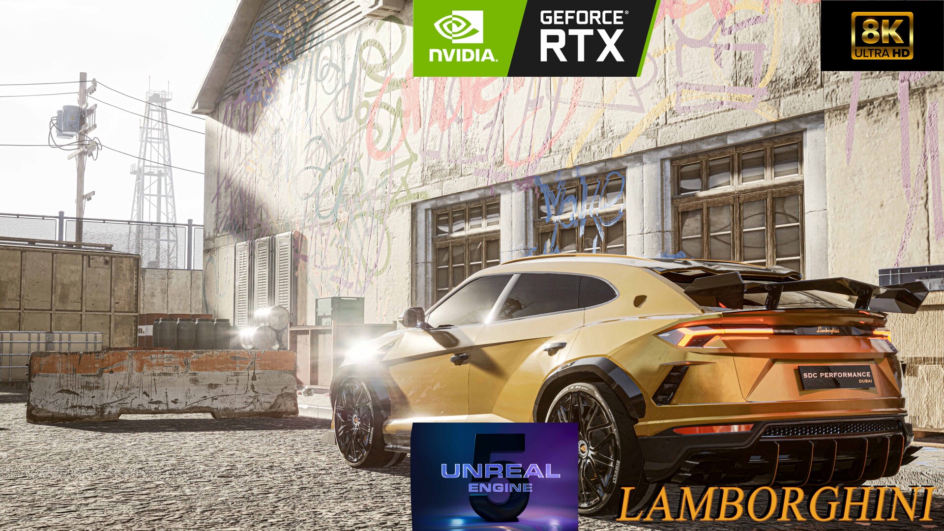 ArtStation - Lamborghini Urus: Street | Part 2 - but in 8k 60 fps ...