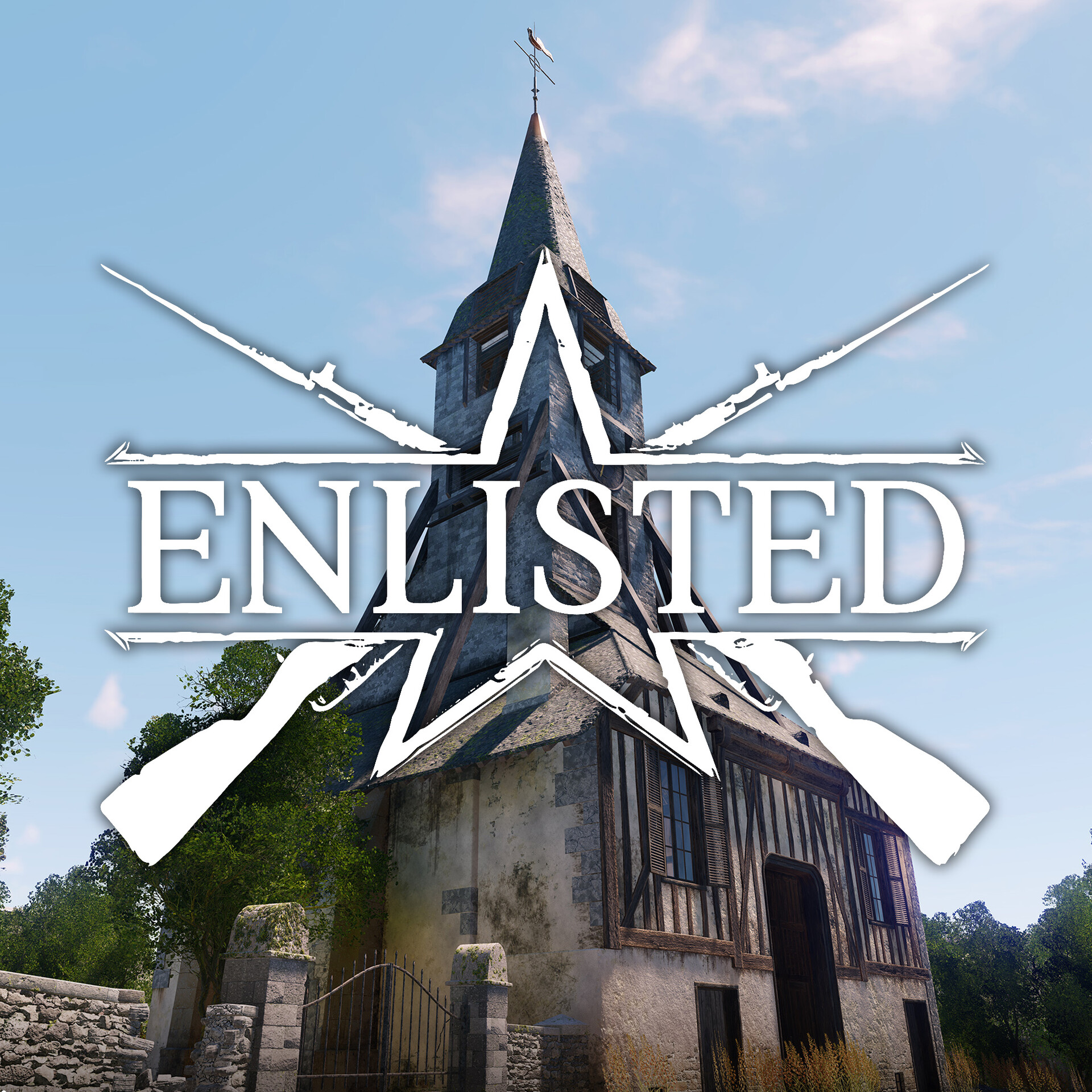 ArtStation - Enlisted - Normandy church