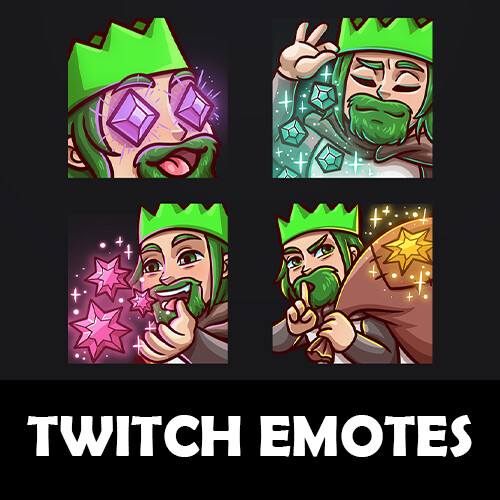 ArtStation - Bit Emotes for Raikesy