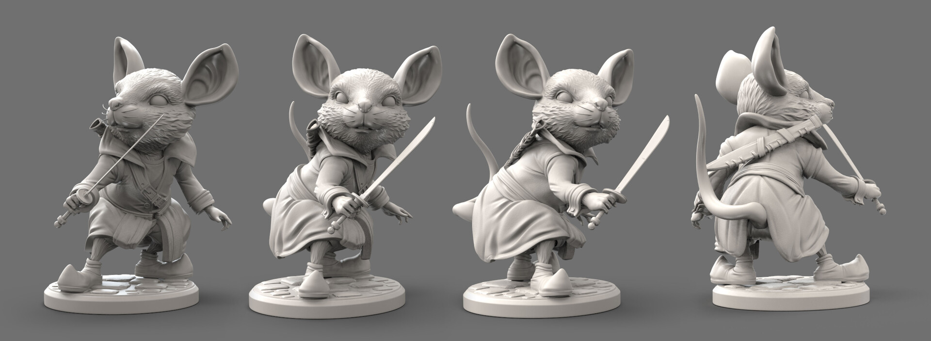 ArtStation - Stylized Sword Mouse