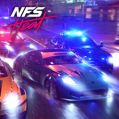 ArtStation - NFS HEAT - Day/Night Selection Screen
