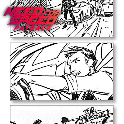 ArtStation - NFS Payback - Characters / Storyboards