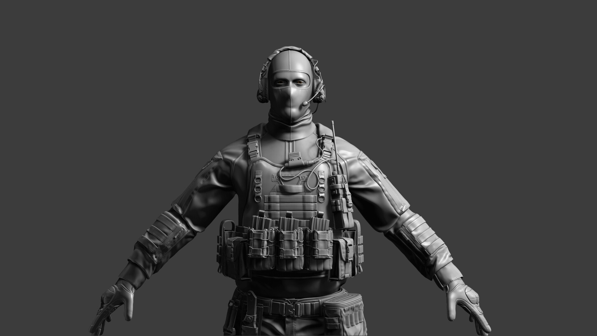 ArtStation - Tactical Combat Outfit