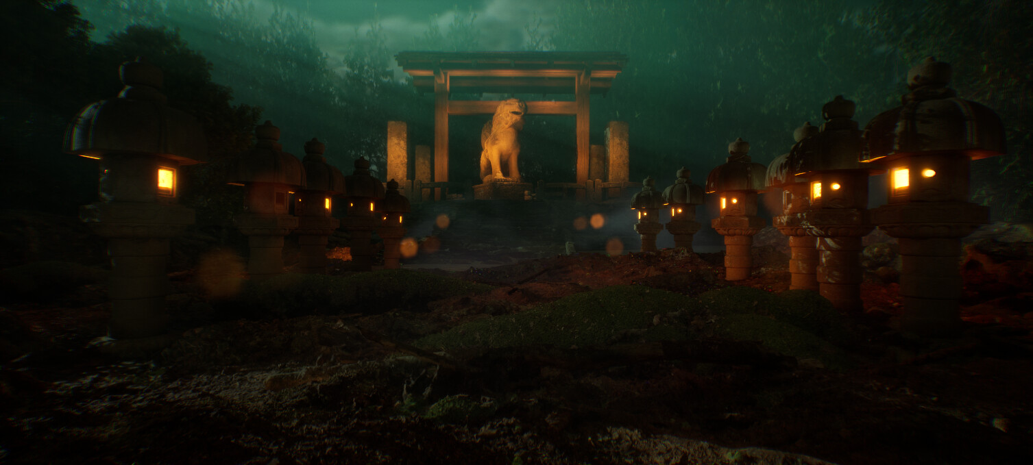 ArtStation - - The Mystical Temple
