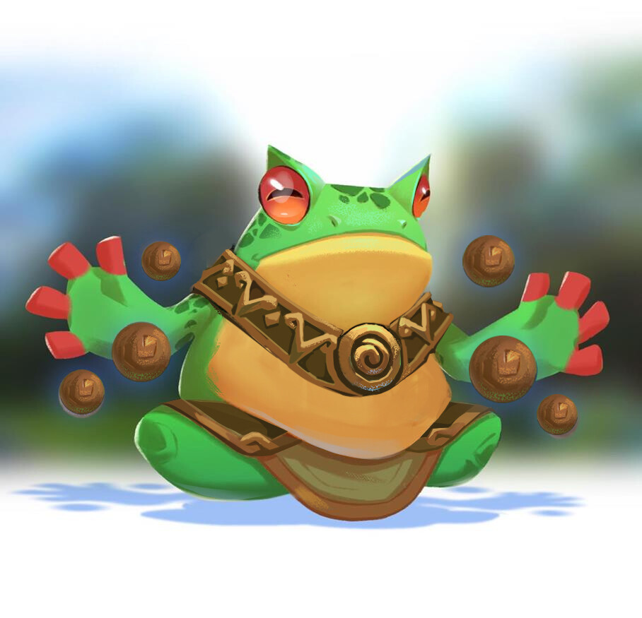 ArtStation - shaolin frog