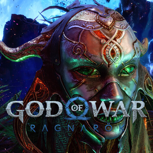 ArtStation - God of War Ragnarök - Twin Valkyrie Mask