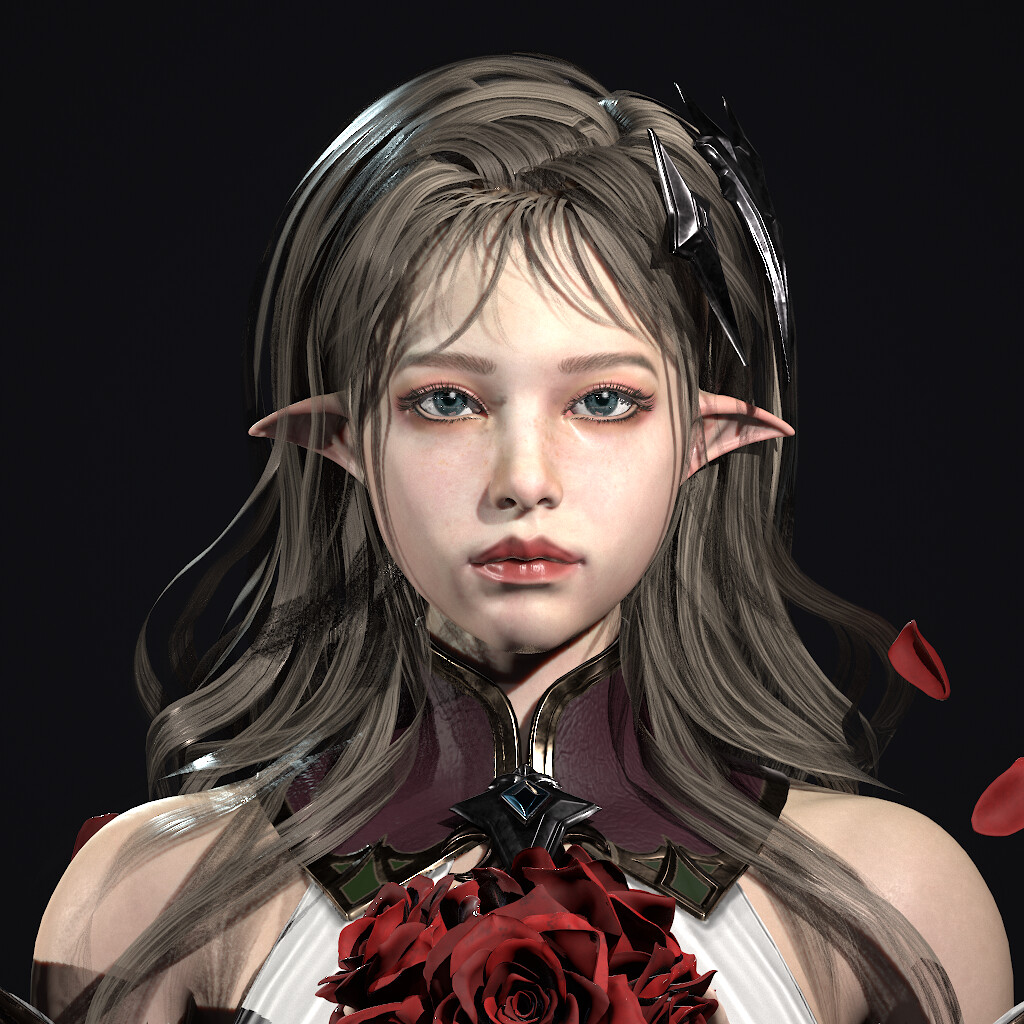 ArtStation - Elf Magician