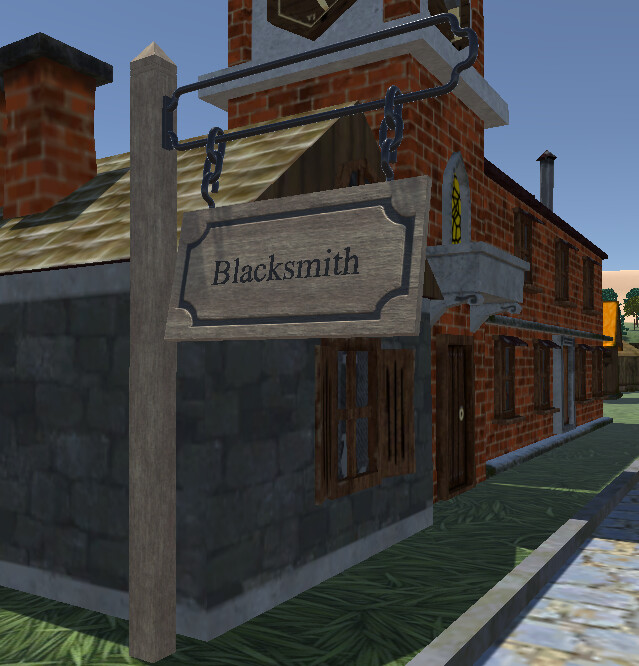 ArtStation - Victorian Hanging Sign