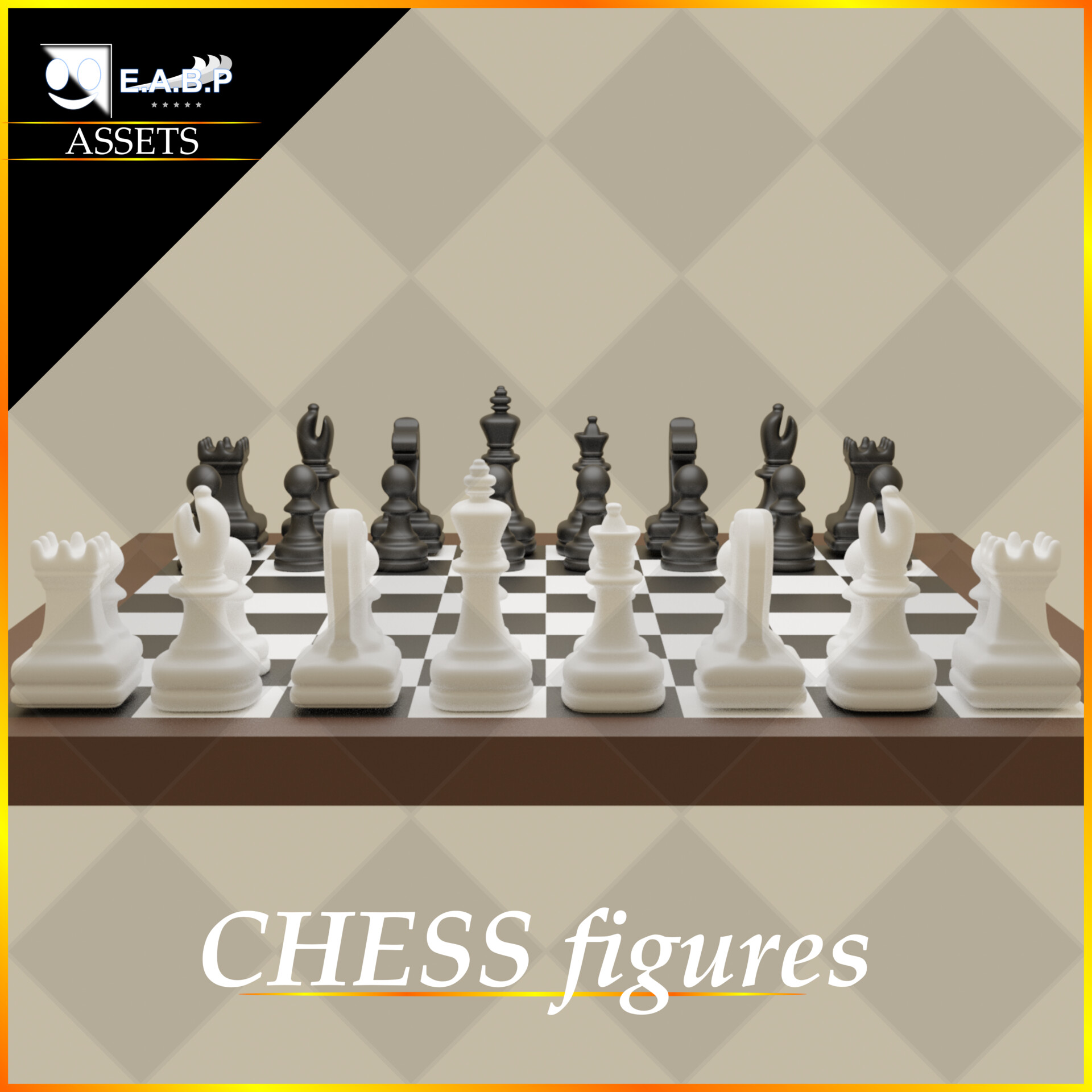 ArtStation - (E.A.B.P) CHESS FIGURES