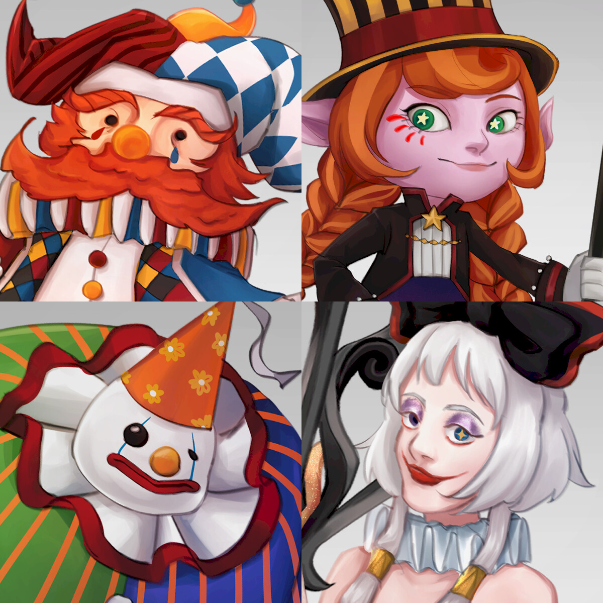 ArtStation - League of Legends Circus Night | Fan Skin Concept