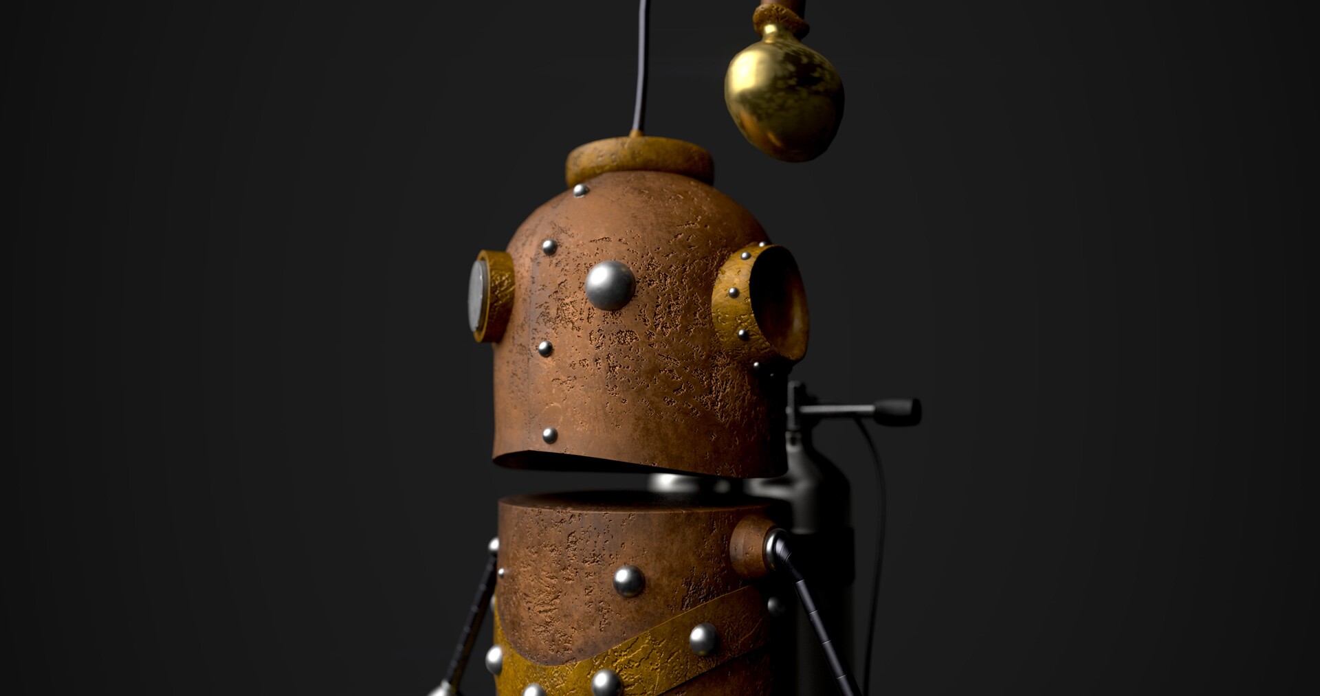 ArtStation - Little Robot Diver