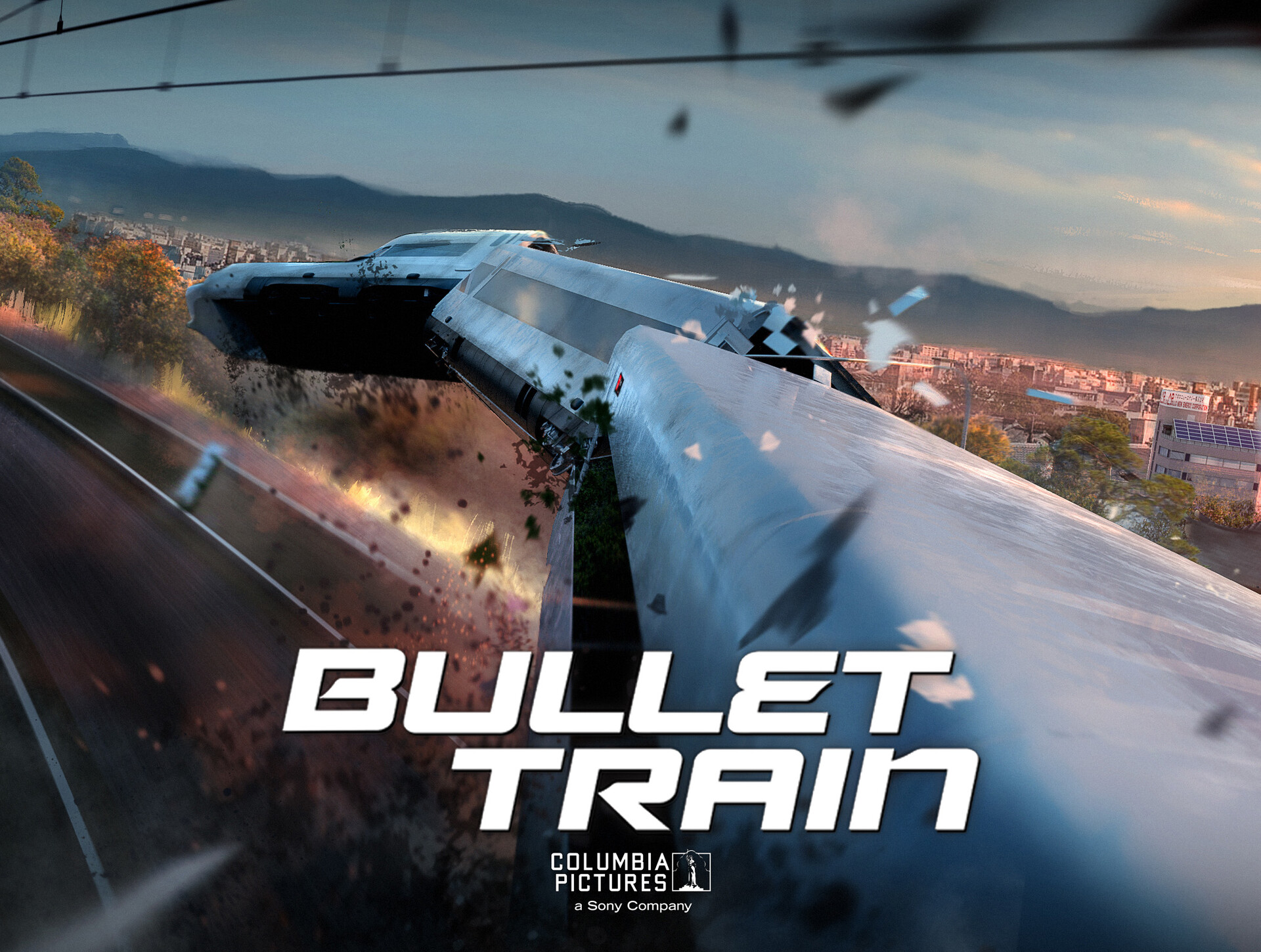 ArtStation - Bullet Train - The Train Crash