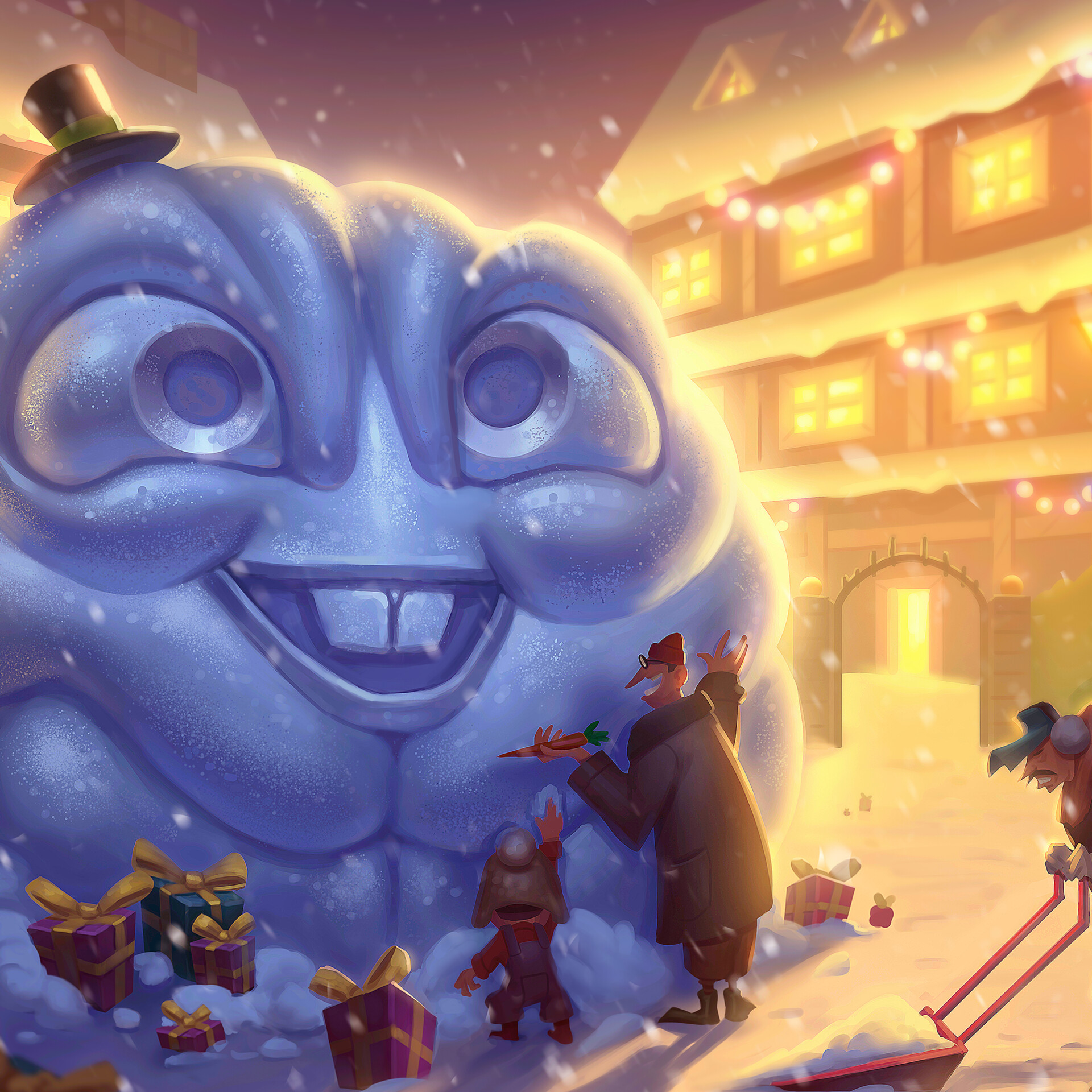 ArtStation - Snow Brain