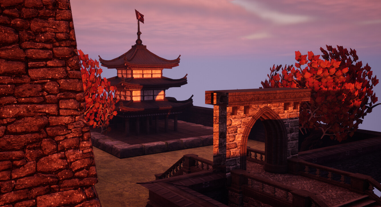 ArtStation - Enviroment / Japan / 3D Art