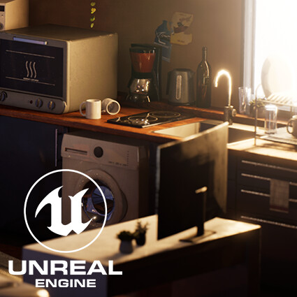 ArtStation - Cosy Studio Environment