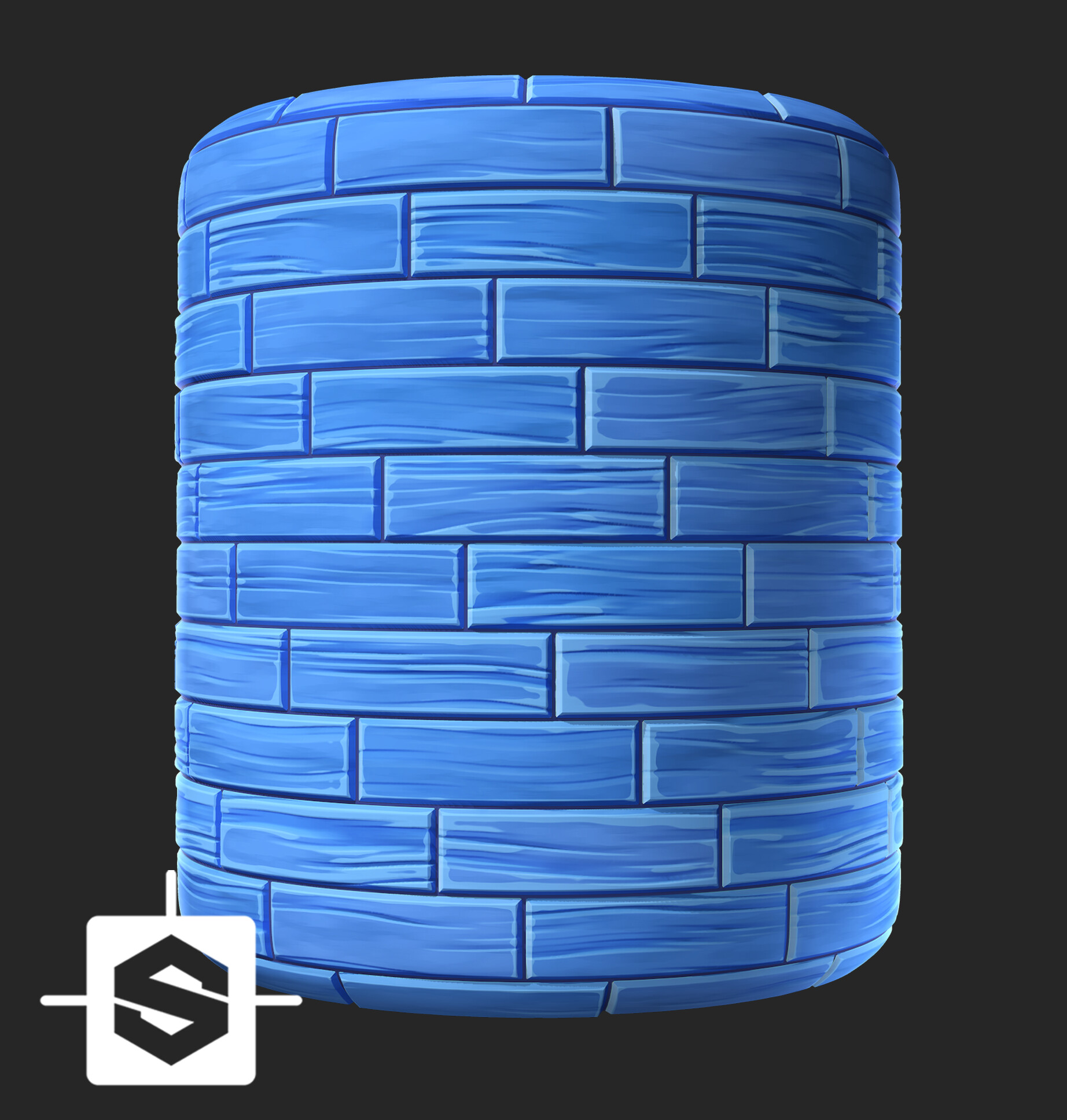 ArtStation - Stylized Wood Planks Material