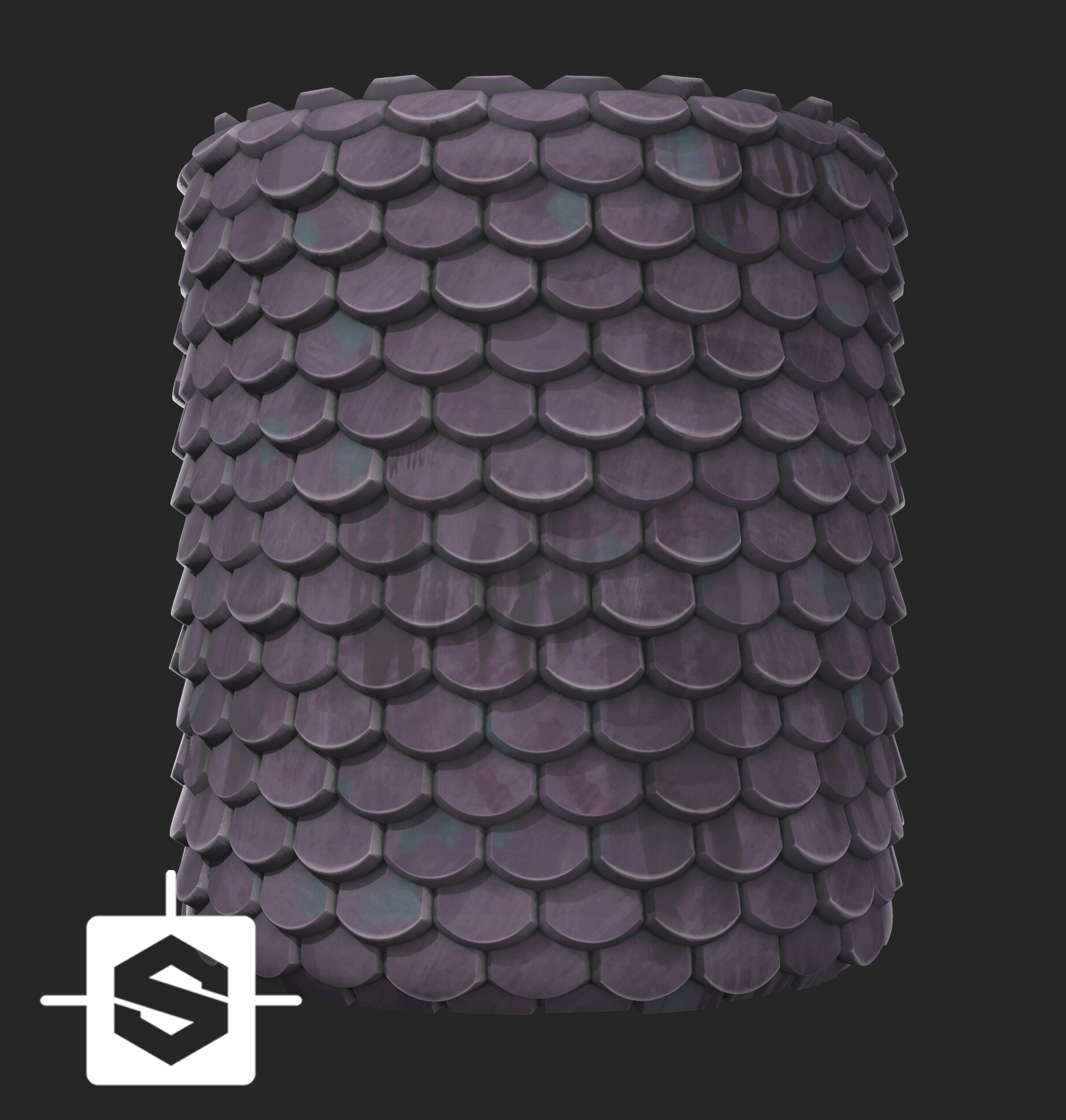 ArtStation - Stylized Roof Material