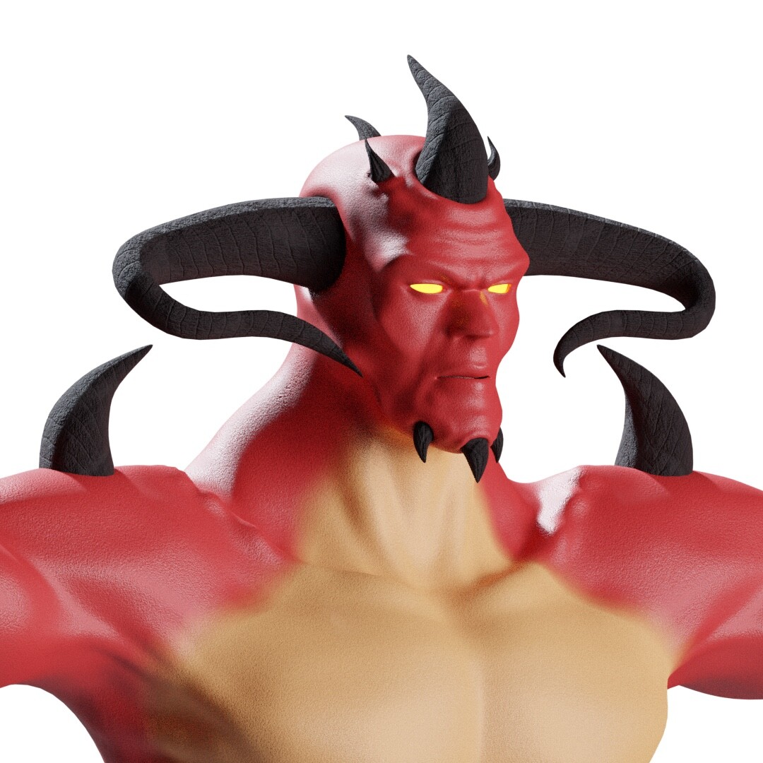 ArtStation - Satan 3D model