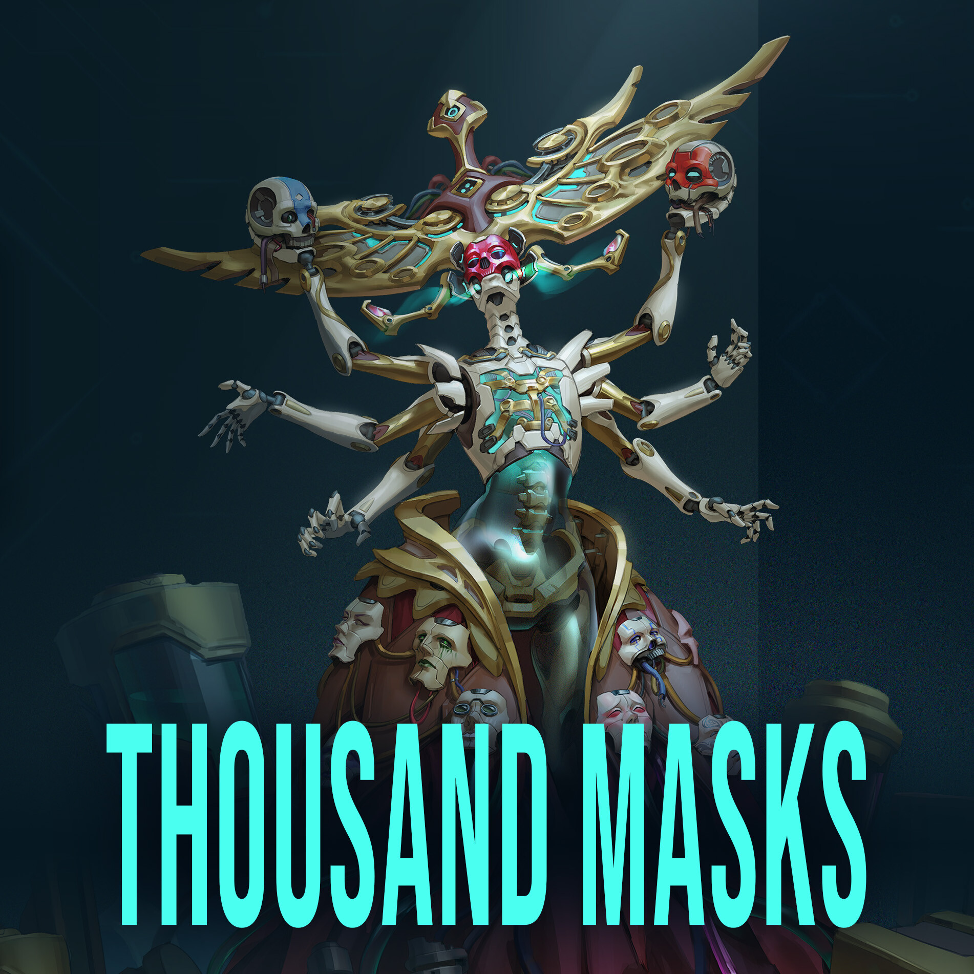 ArtStation - THOUSAND MASKS