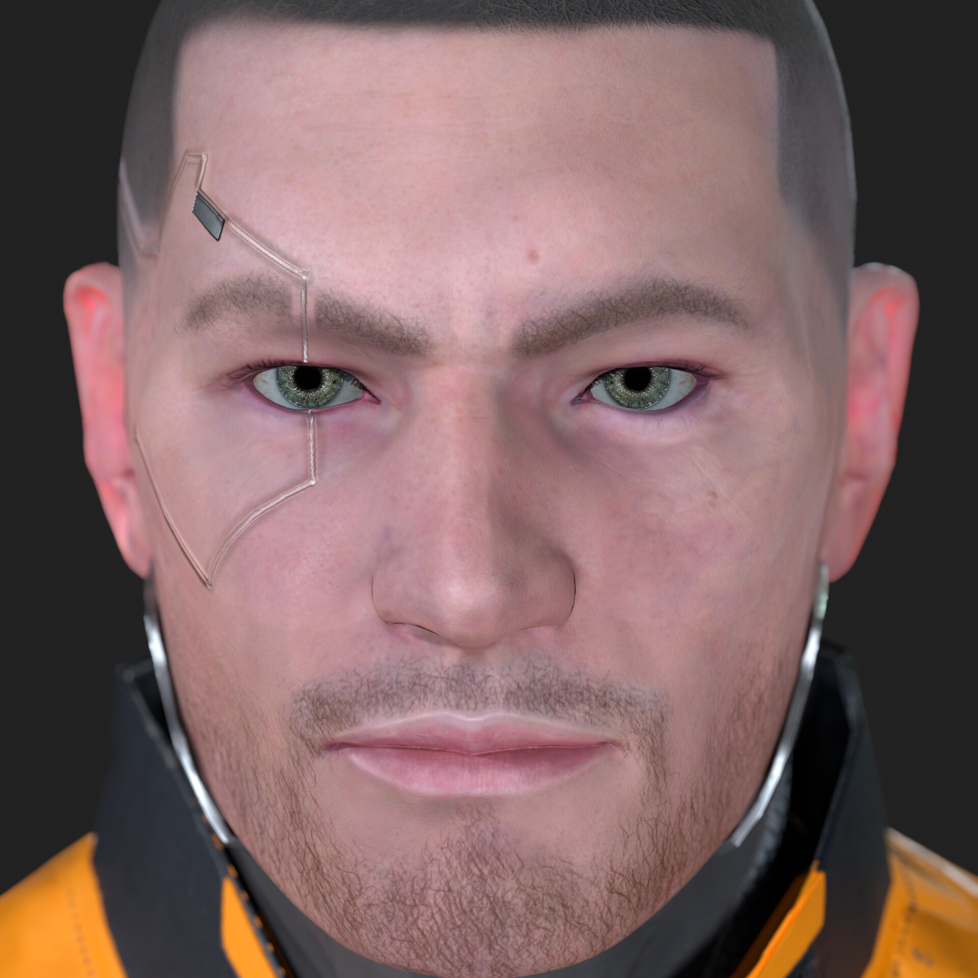 ArtStation - Cyborg Game Character