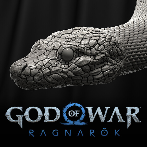 ArtStation - God of War Ragnarok - Young Jormungandr
