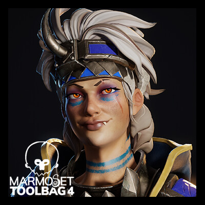 ArtStation - Rawk Girl - Realtime Character