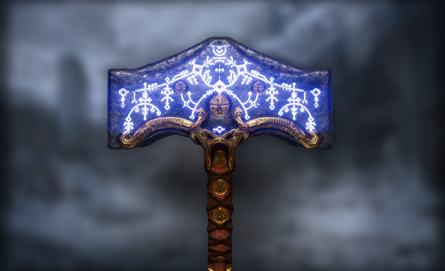 ArtStation - GOW Ragnarok - Mjolnir