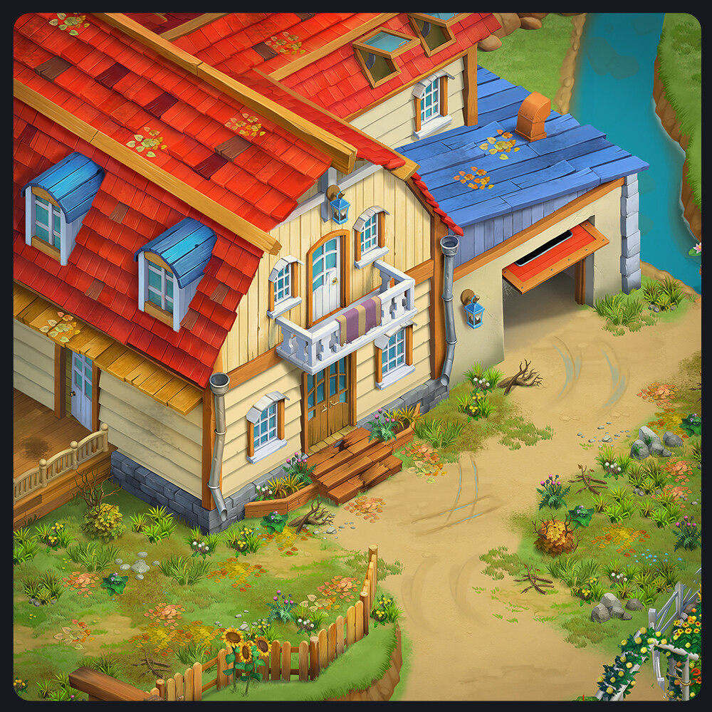 ArtStation - Art for FarmScapes