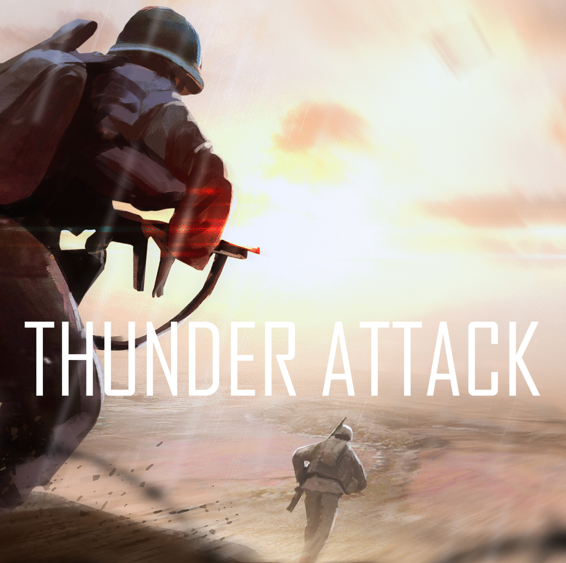 ArtStation - Thunder Attack_Game Concept art