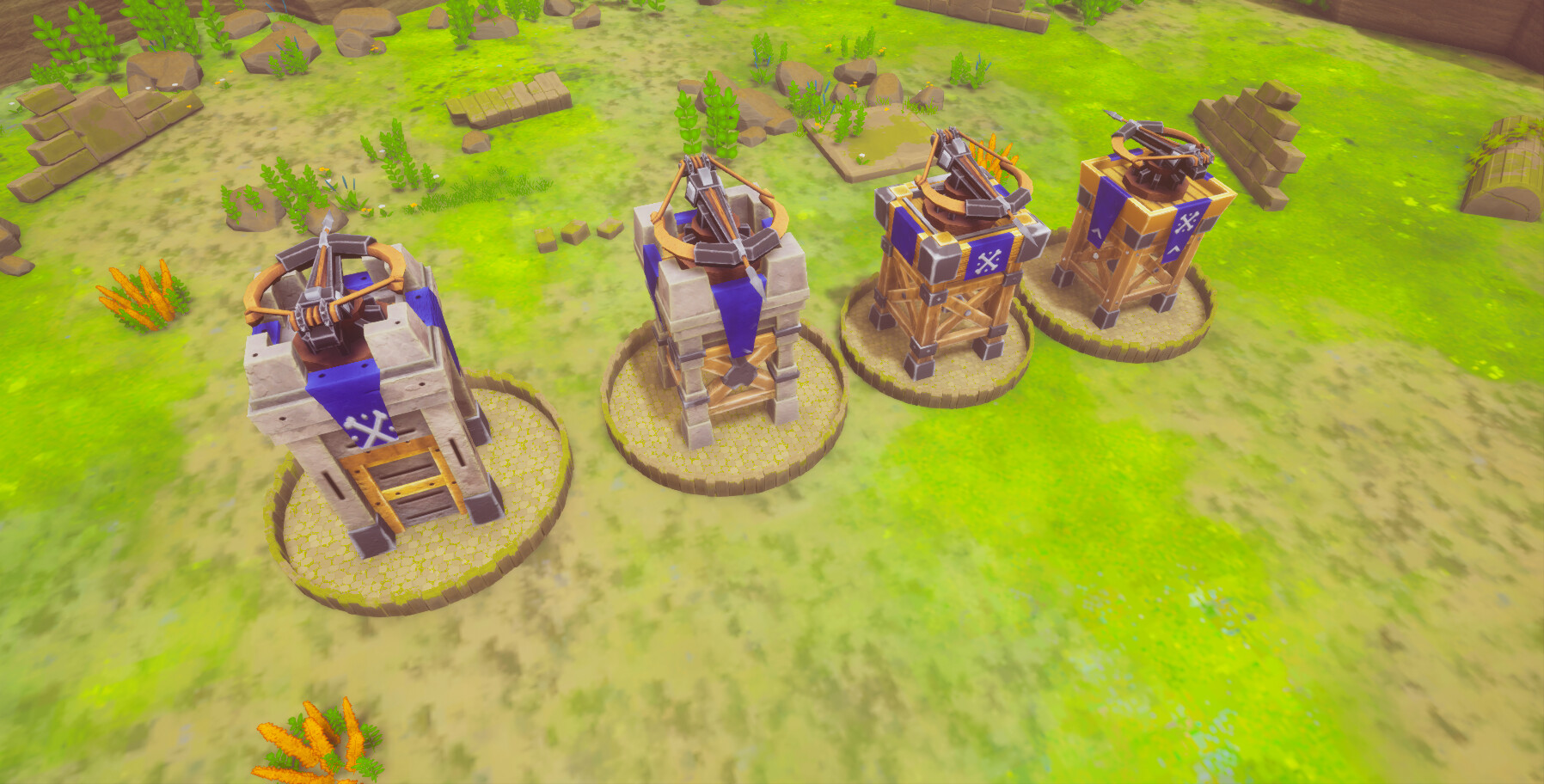 ArtStation - low Towers