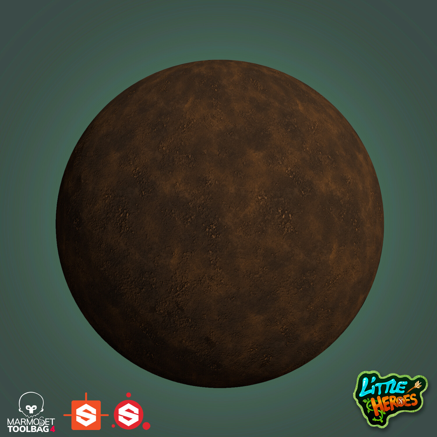 ArtStation - Dirt Texture - Little Heroes