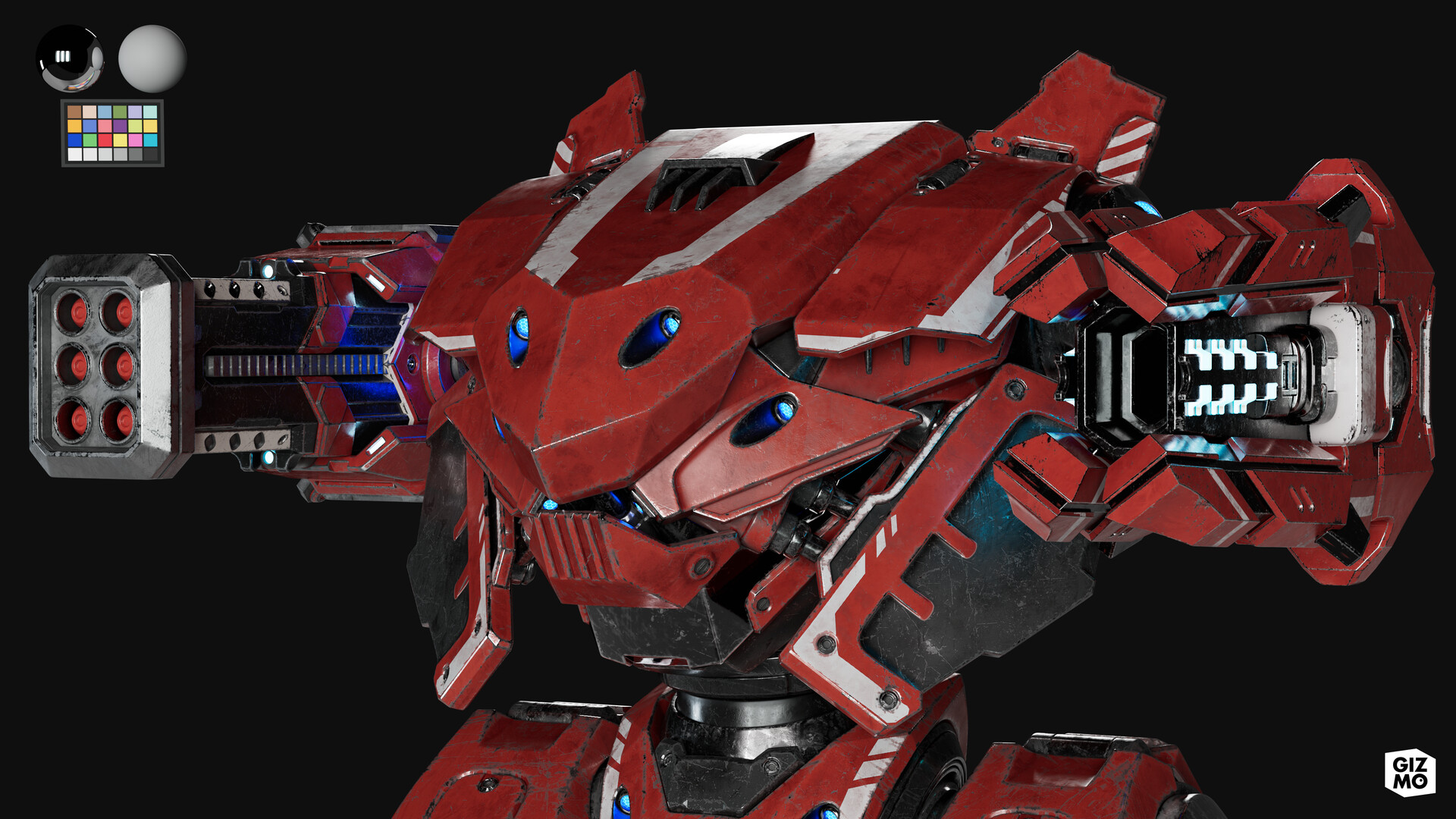 ArtStation - Mech Arena - Ares