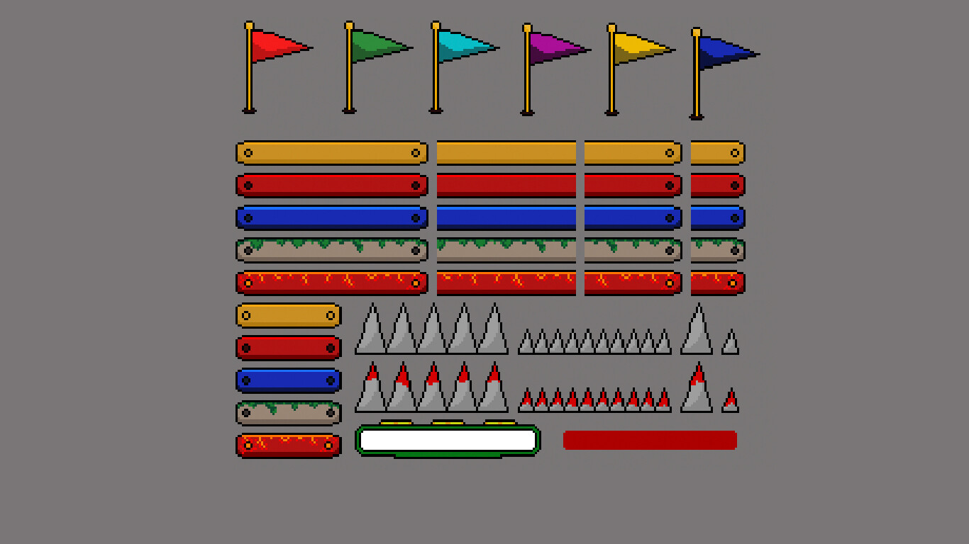 ArtStation - 2D Platformer Sprites