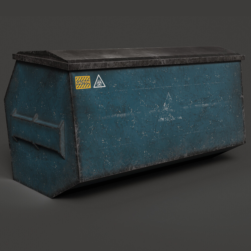 ArtStation - Sci-fi Dumpster