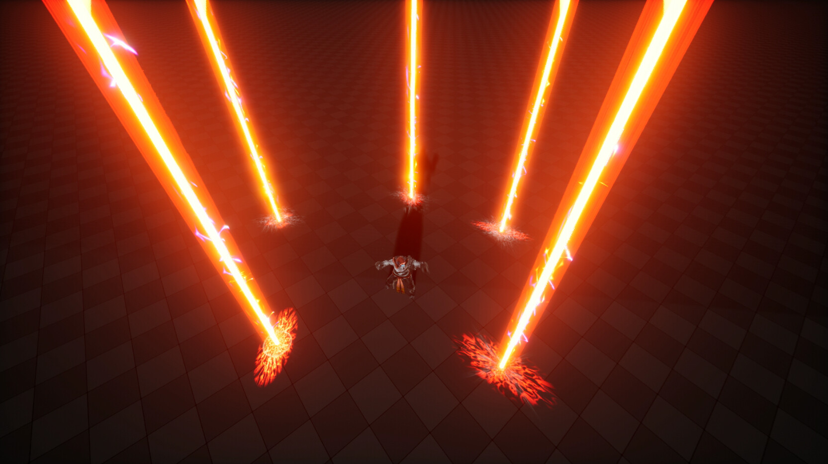 ArtStation - Combo Beam - Camera Shake Effect - Niagara 🎉🔥👁📷