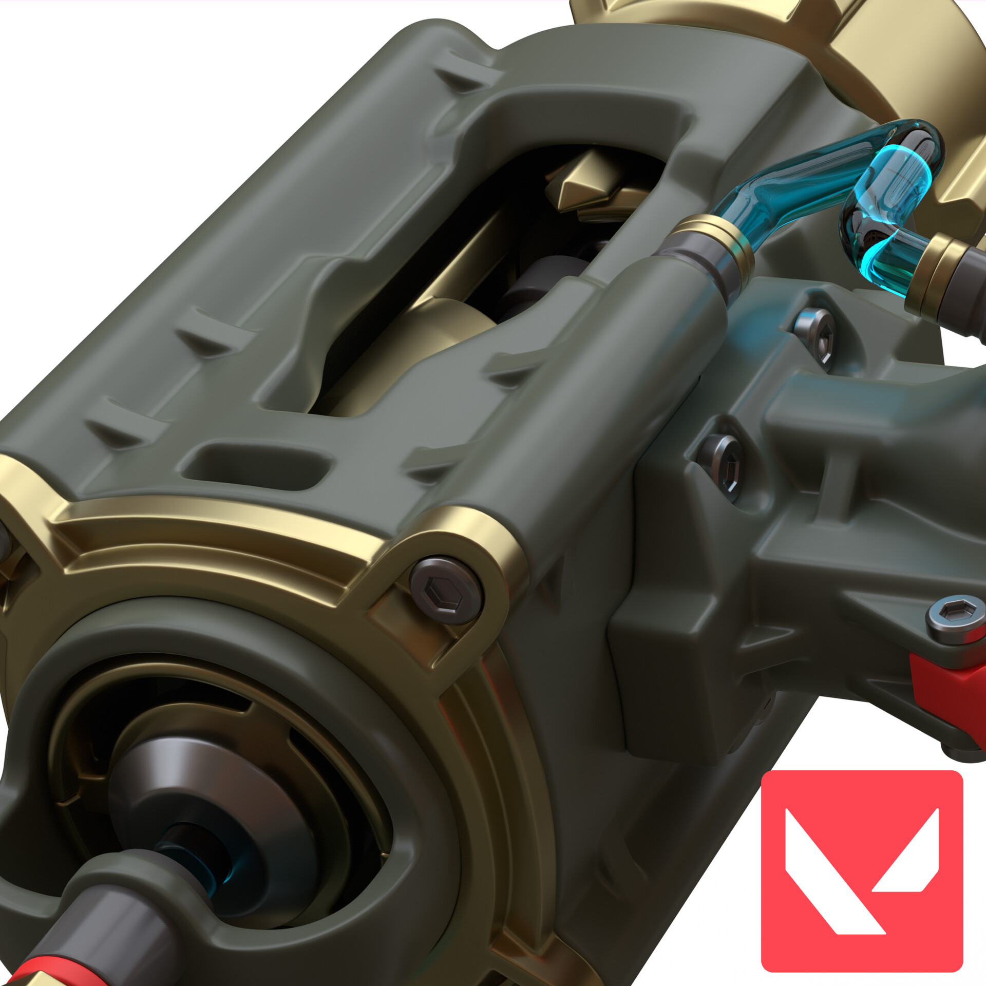 ArtStation - Valorant: Cryostasis Hammer