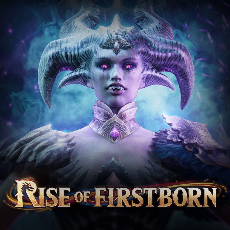 ArtStation - Rise of firstborn Logo Design