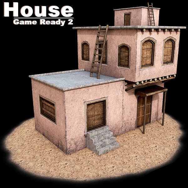 ArtStation - House Game Ready 2