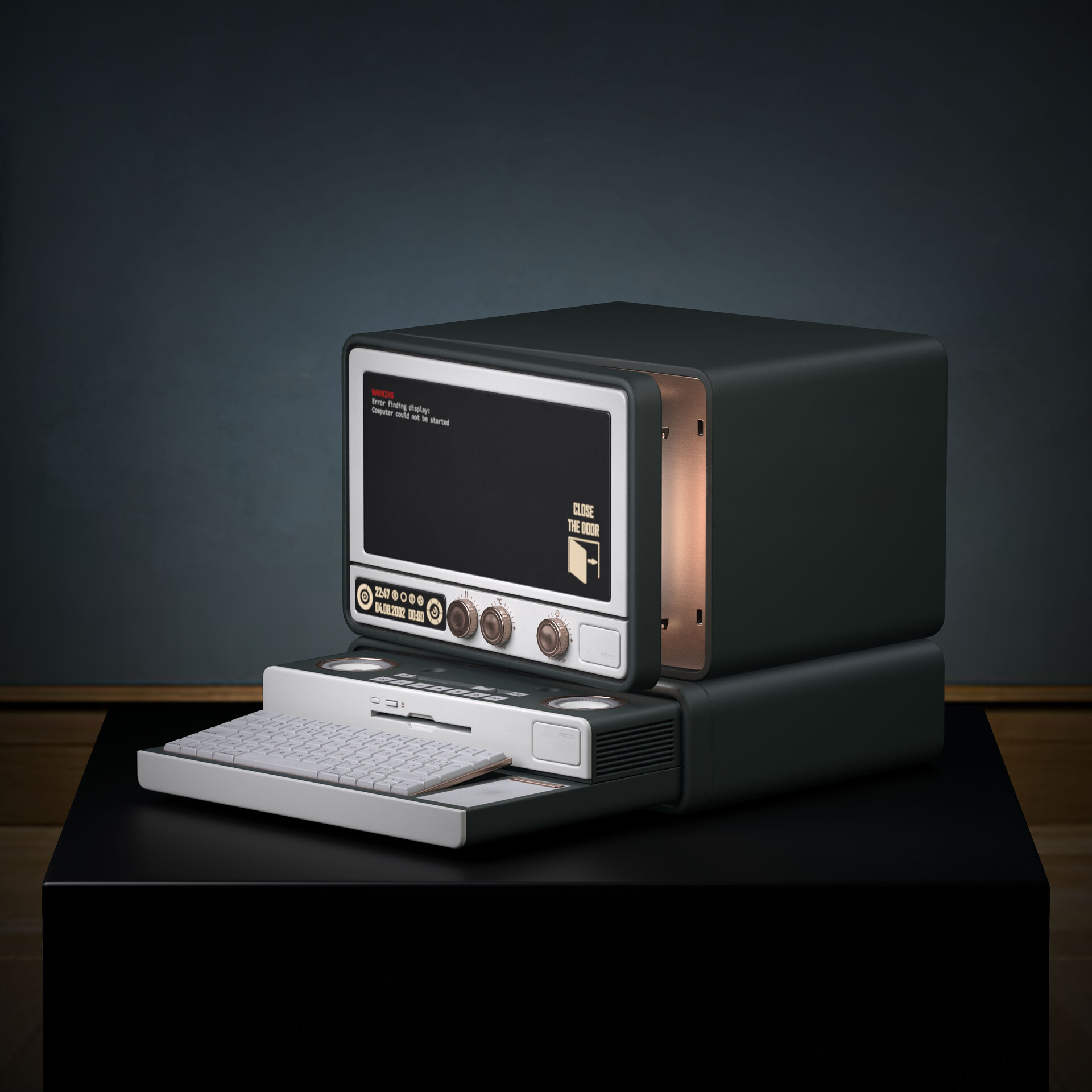 ArtStation - Retro Computer Concept