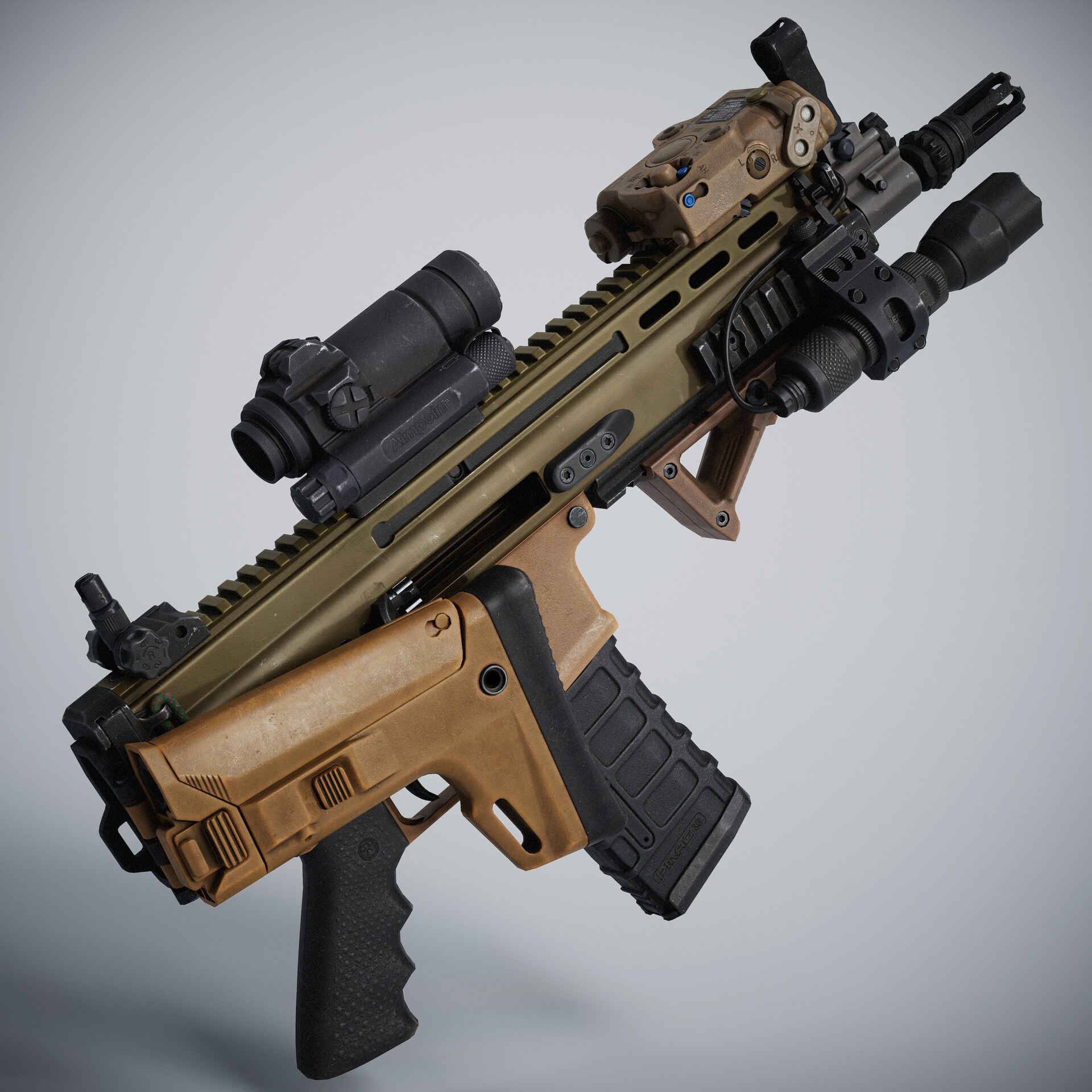 ArtStation - SCAR-L (FN MK 16)