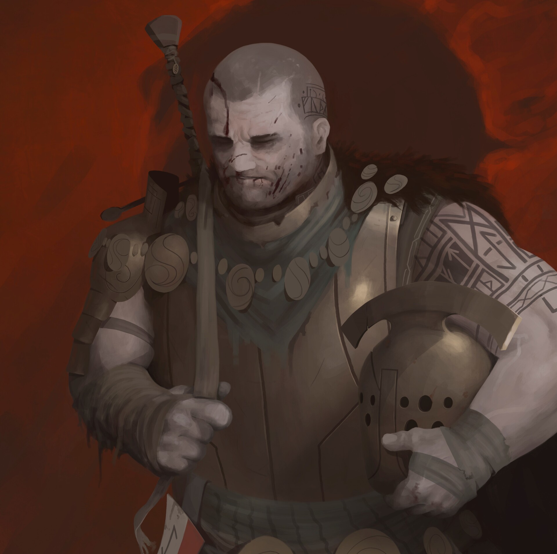 ArtStation - Magni, the ruthless brawn