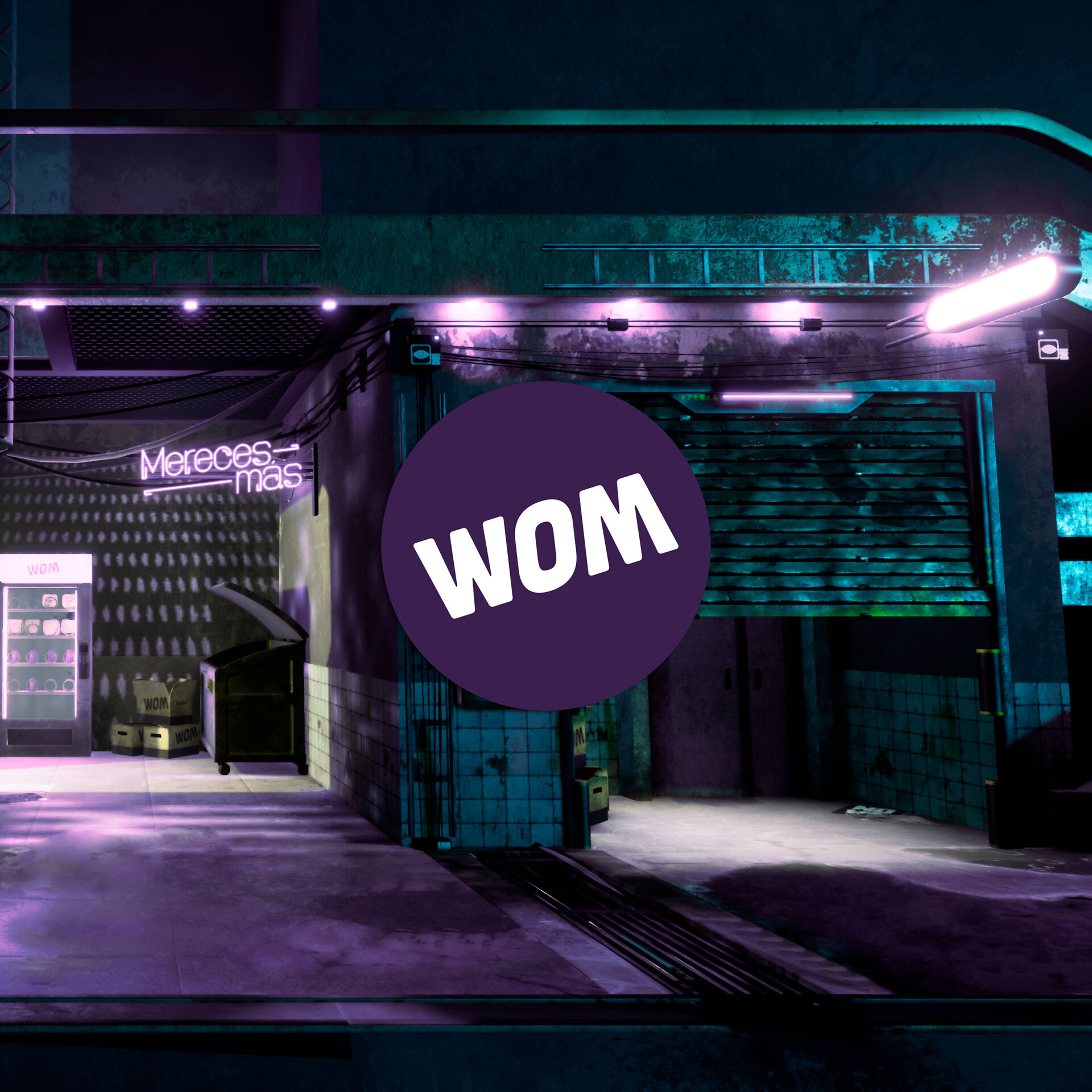 ArtStation - Streaming stage for WOM mobile