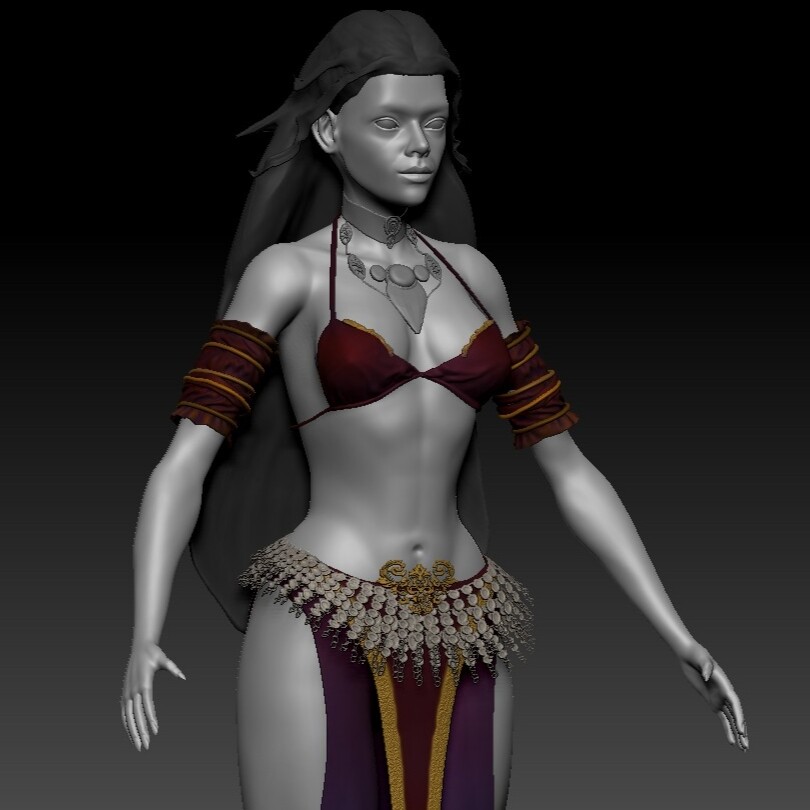 ArtStation - Belly Dancer Myth