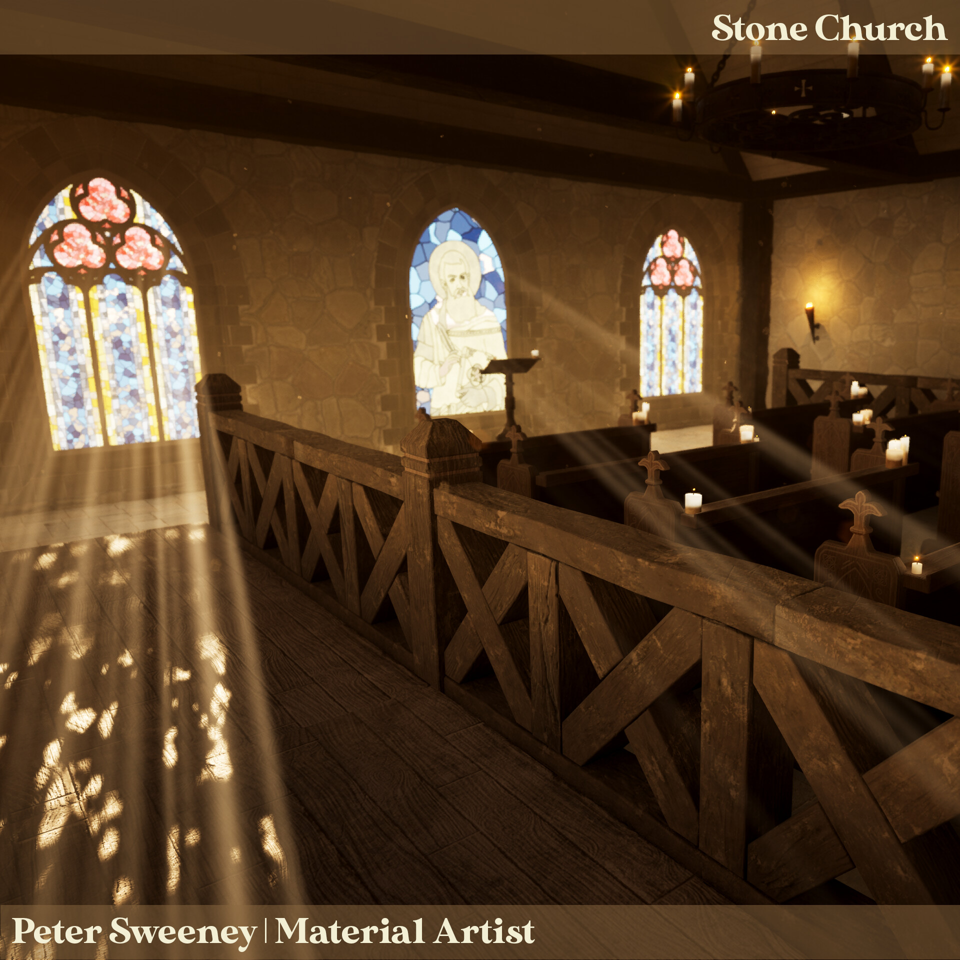 ArtStation - Stone Church