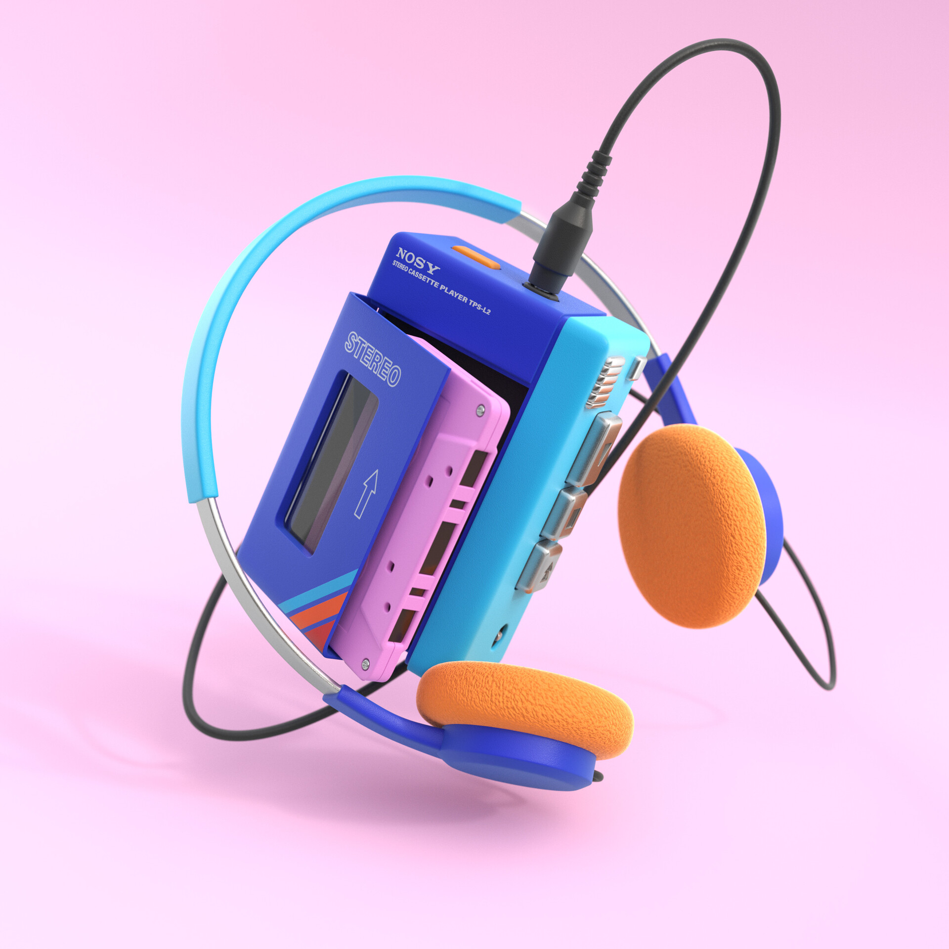 ArtStation - Walkman vintage
