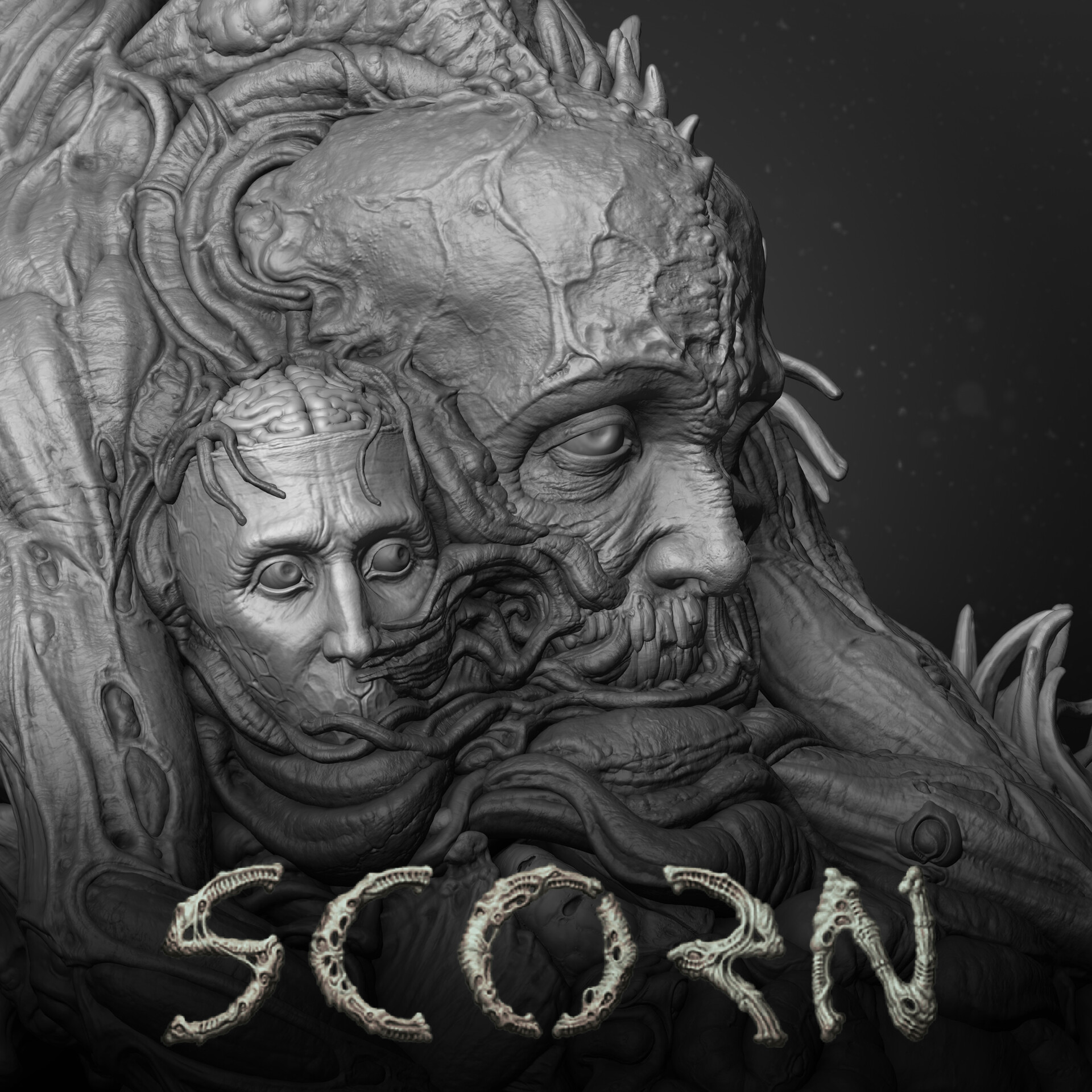 ArtStation - SCORN - Parasite taking over your body