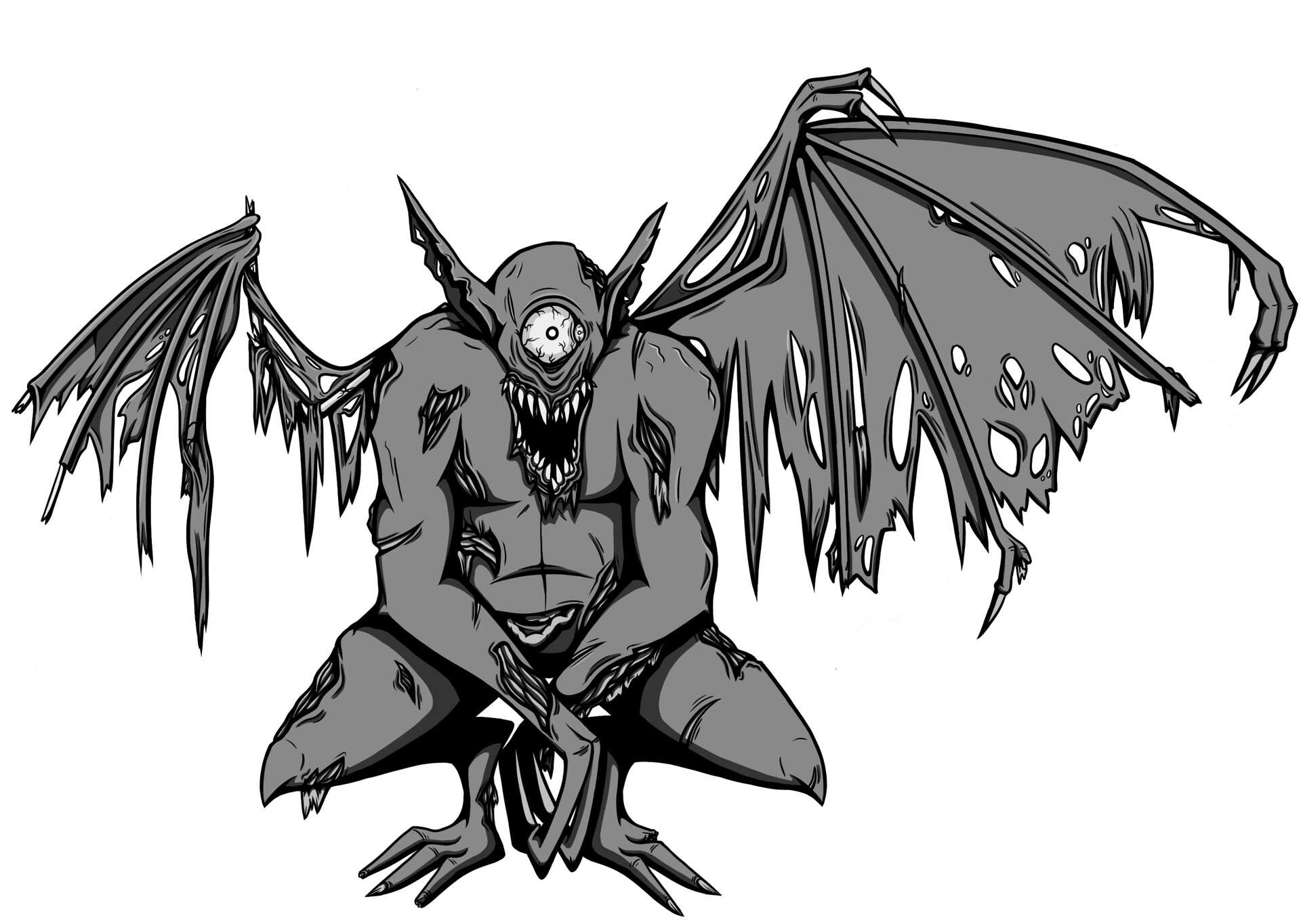 ArtStation - Uni project- cult of the new god